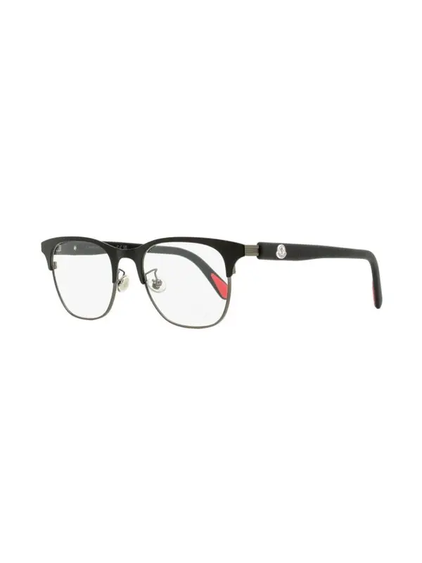 Moncler Rectangle-frame Glasses - Black