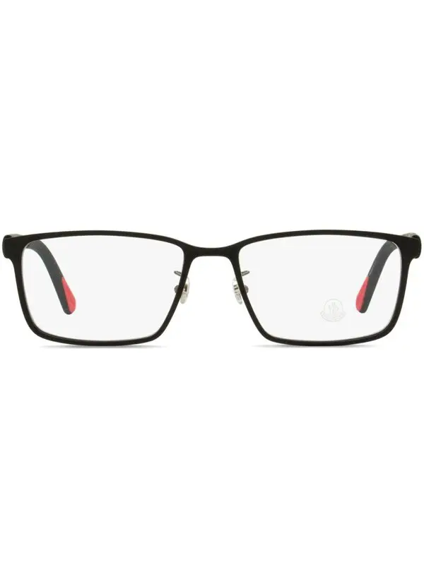 Moncler Rectangle-frame Glasses - Black