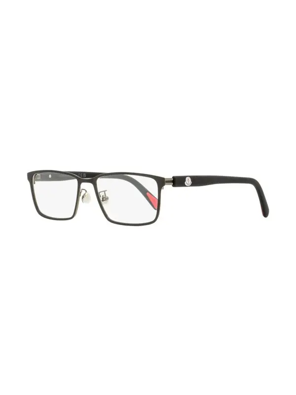 Moncler Rectangle-frame Glasses - Black