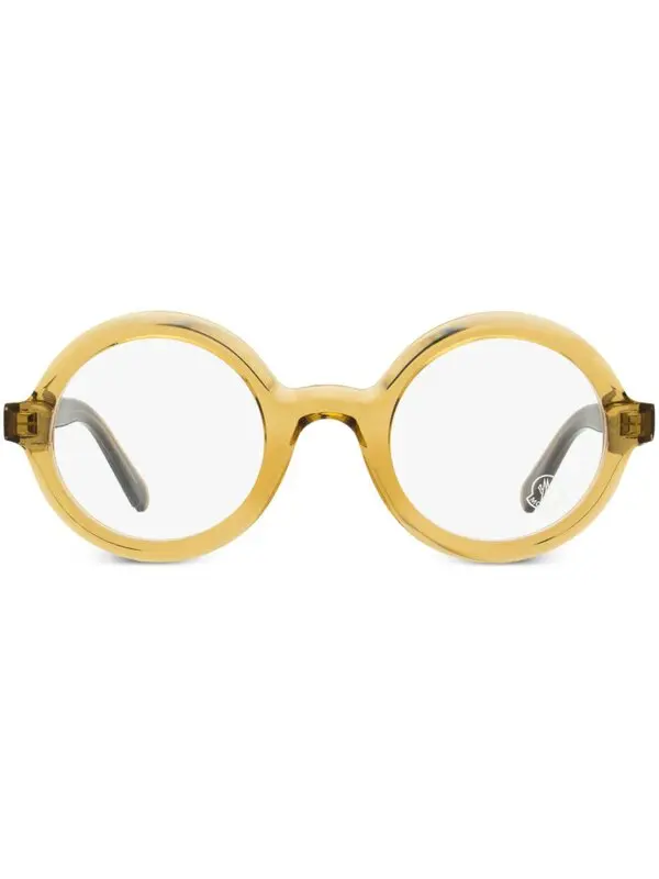 Moncler Round-frame Glasses - Brown