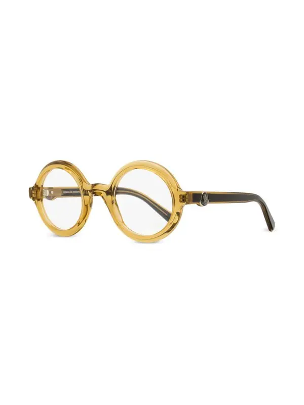 Moncler Round-frame Glasses - Brown
