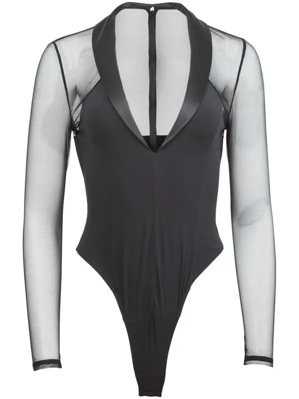 FLEUR DU MAL V-neck Bodysuit