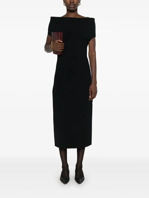 TOTEME Double-knit Maxi Dress