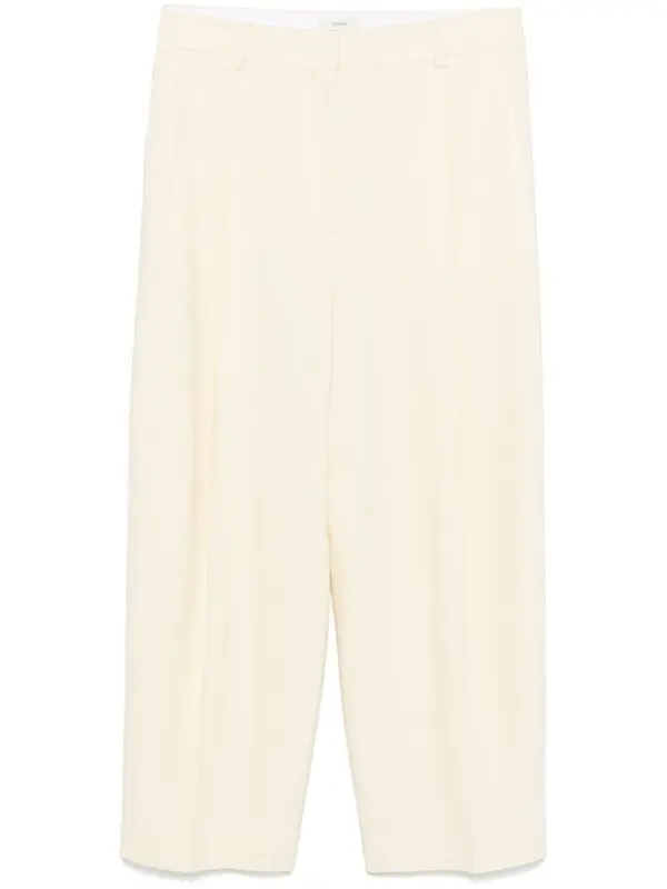 TOTEME Pleated Trousers - Neutrals