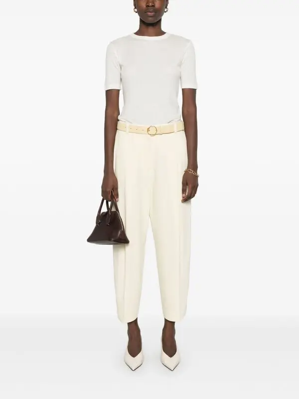 TOTEME Pleated Trousers - Neutrals