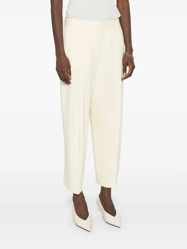 TOTEME Pleated Trousers - Neutrals