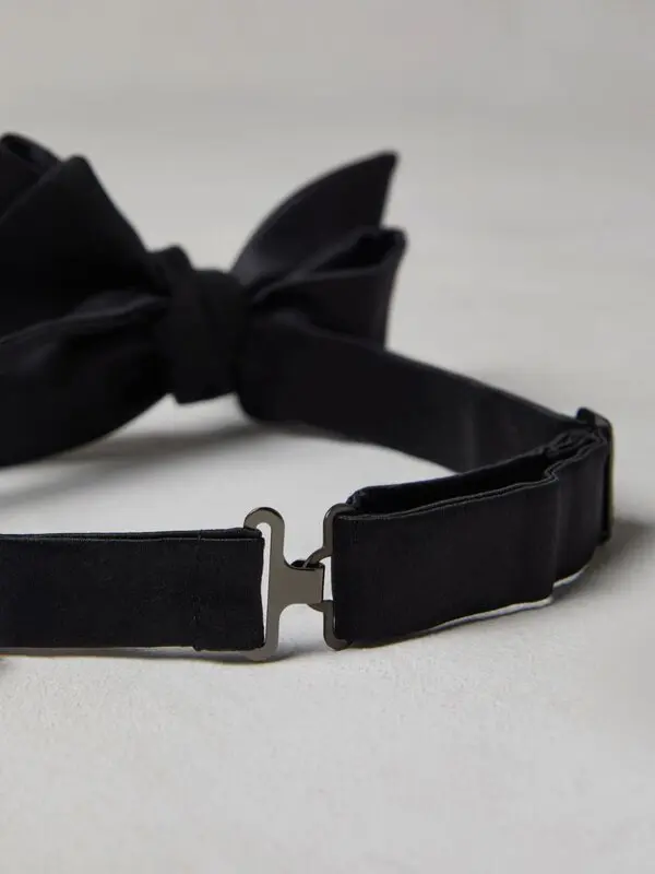 Brunello Cucinelli Logo-patch Bow Tie