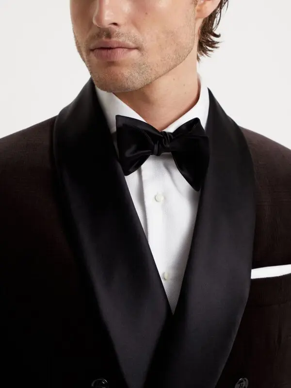 Brunello Cucinelli Logo-patch Bow Tie