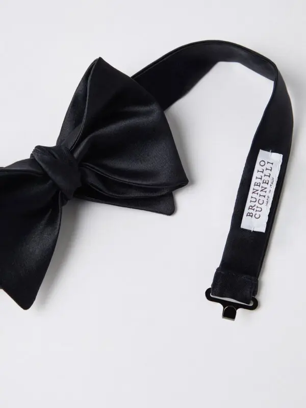 Brunello Cucinelli Logo-patch Bow Tie