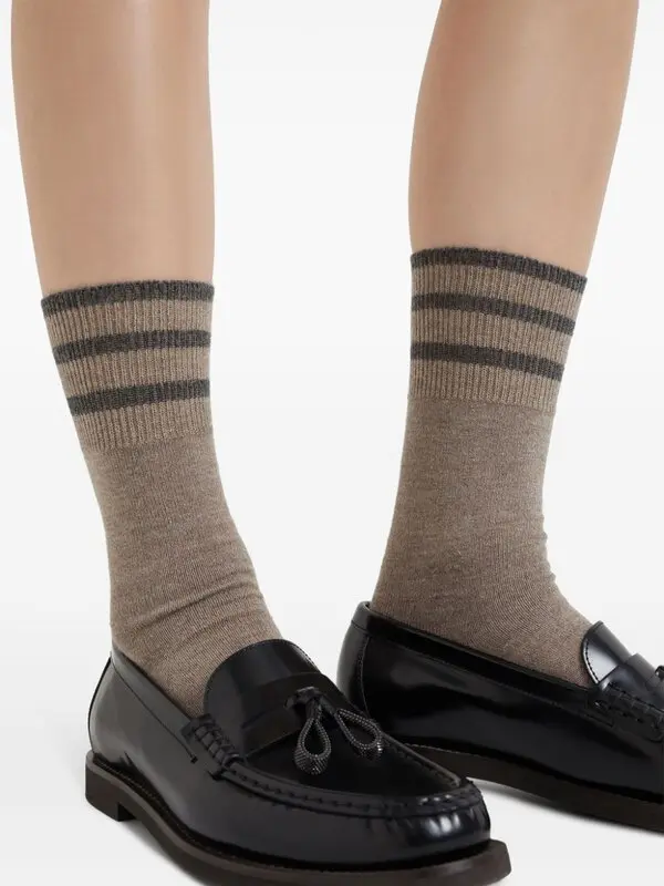 Brunello Cucinelli Stripe-detailing Socks