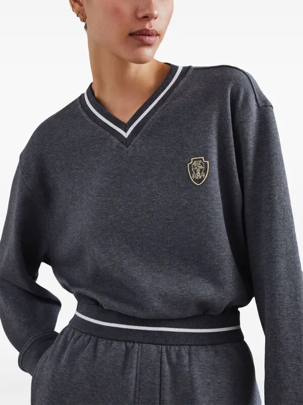 Brunello Cucinelli Stripe-detail Shorts - Grey