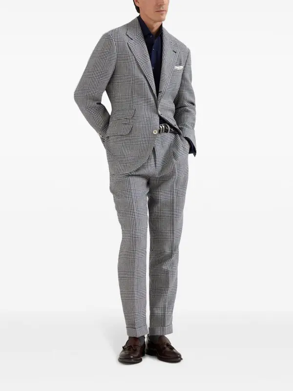 Brunello Cucinelli Puppytooth Blazer