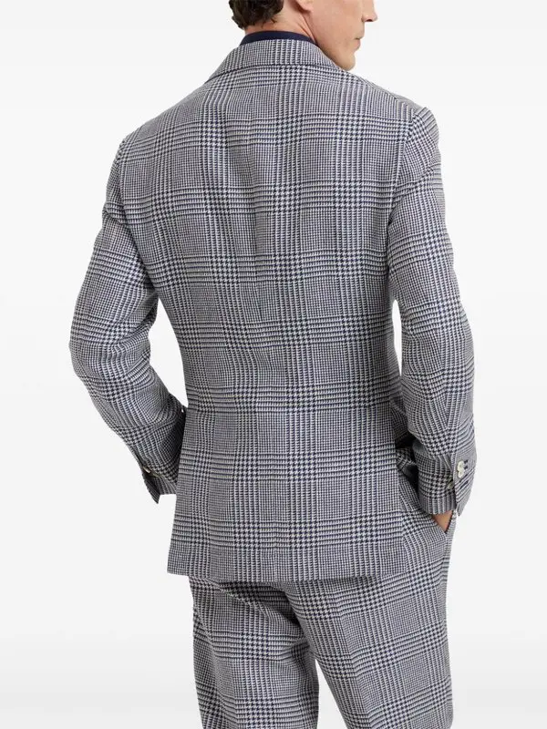 Brunello Cucinelli Puppytooth Blazer