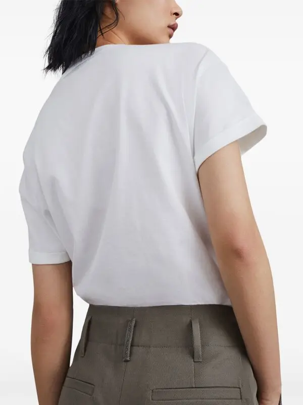 Brunello Cucinelli Tailored Trousers With Monili Detailing - Green