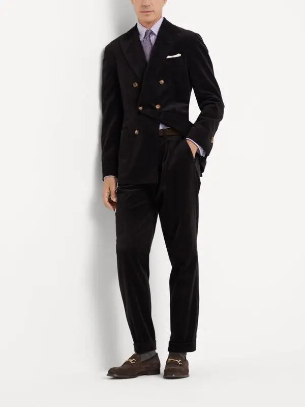 Brunello Cucinelli Double-breasted Blazer - Black