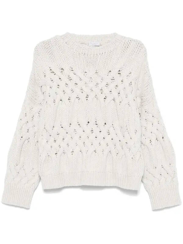 Brunello Cucinelli Cable-knit Cashmere Sweater