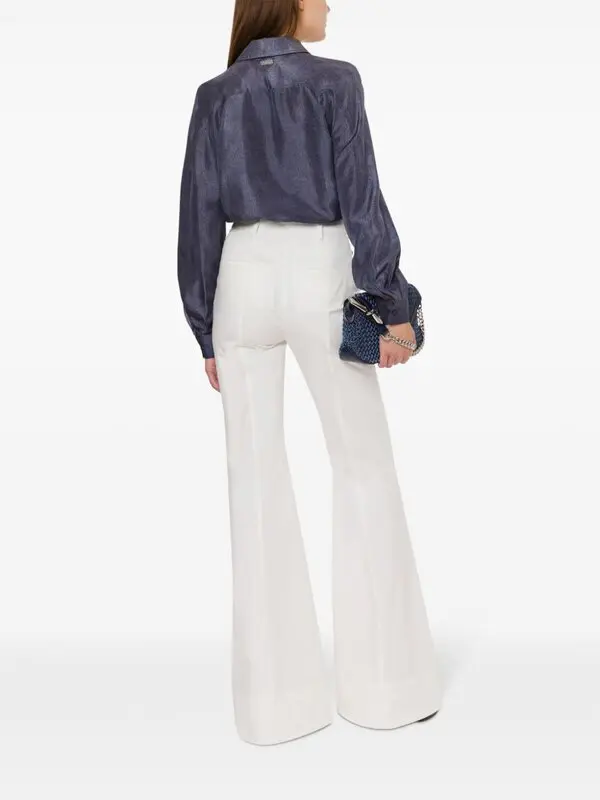 Alberta Ferretti Logo-plaque Shirt
