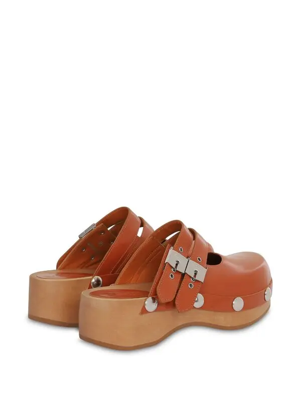 Philosophy Di Lorenzo Serafini Double Buckle Mules