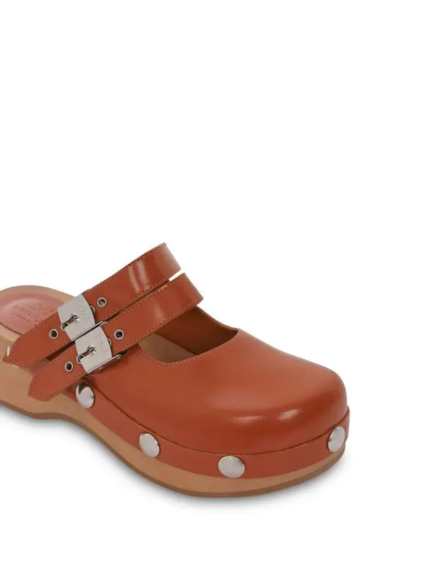 Philosophy Di Lorenzo Serafini Double Buckle Mules