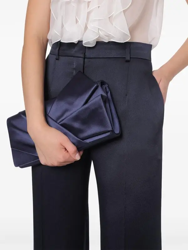 Alberta Ferretti Satin Trousers