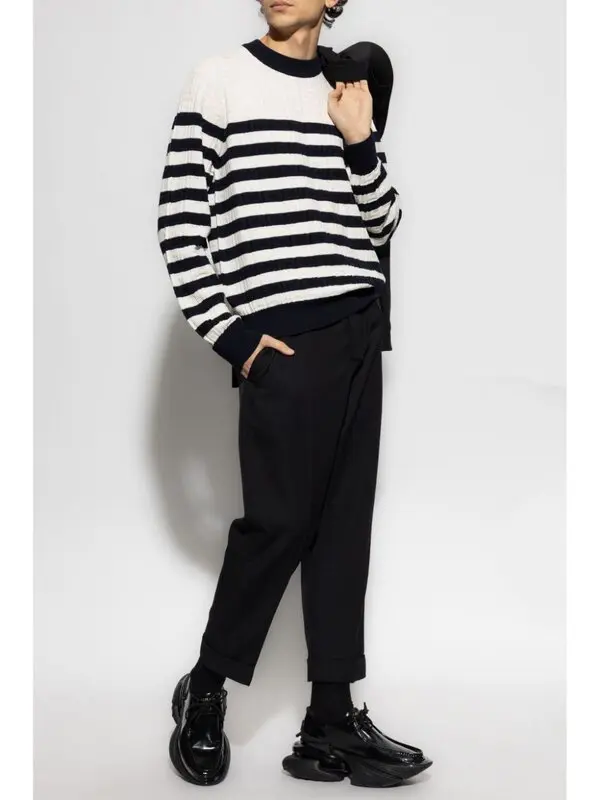 Balmain Striped Jumper