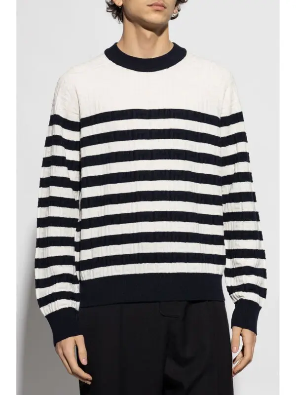 Balmain Striped Jumper