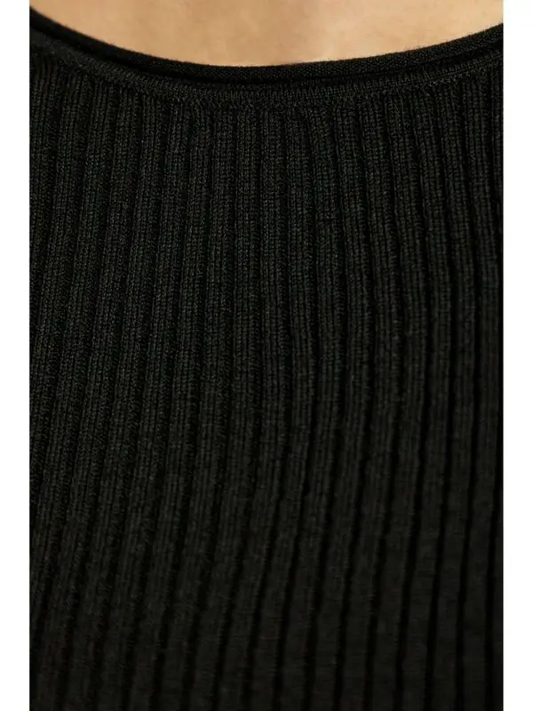DIESEL® M-sleshs Knitted Top - Black