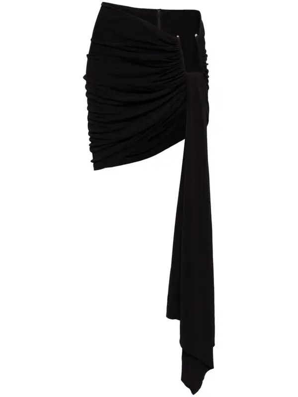 Christopher Esber Arced Nicro Skirt - Black