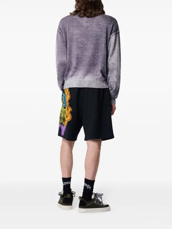 COUNTY OF MILAN Marcelo Burlon Flame Shorts