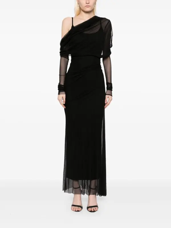 Christopher Esber Veiled Maxi Dress