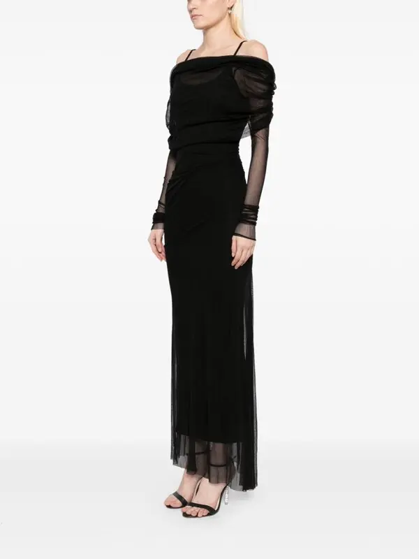 Christopher Esber Veiled Maxi Dress