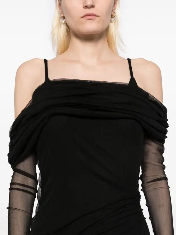 Christopher Esber Veiled Maxi Dress