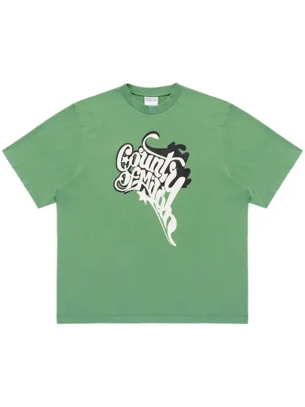 COUNTY OF MILAN County Melted T-shirt - Green