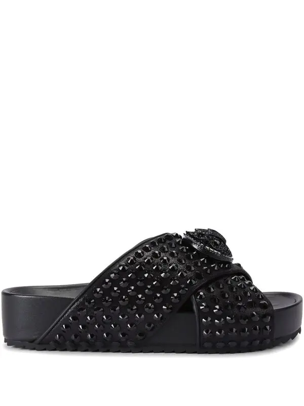 Kurt Geiger Chelsea Slides - Black