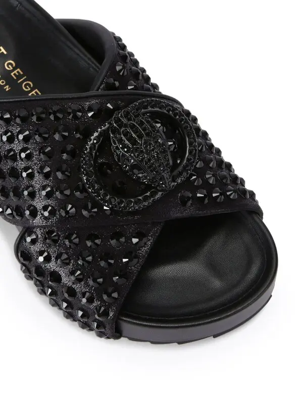 Kurt Geiger Chelsea Slides - Black
