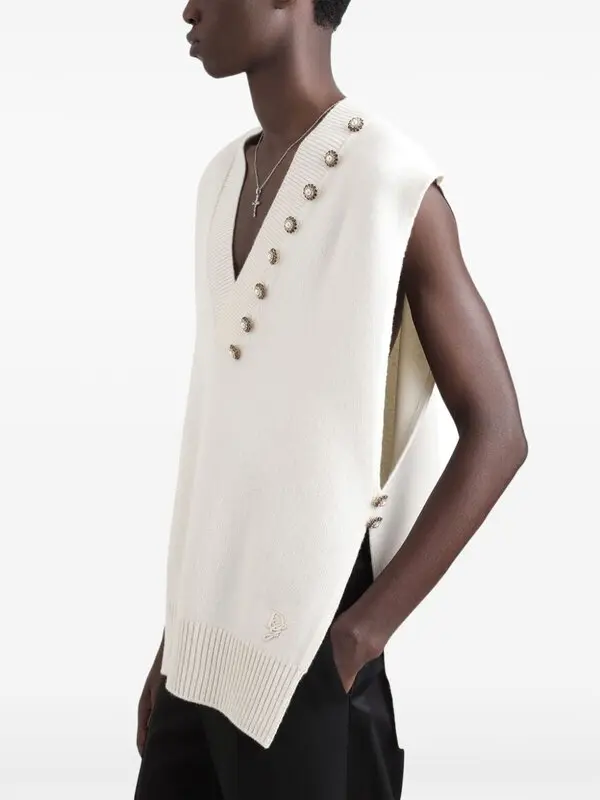 Dolce & Gabbana Crystal-embellished Vest