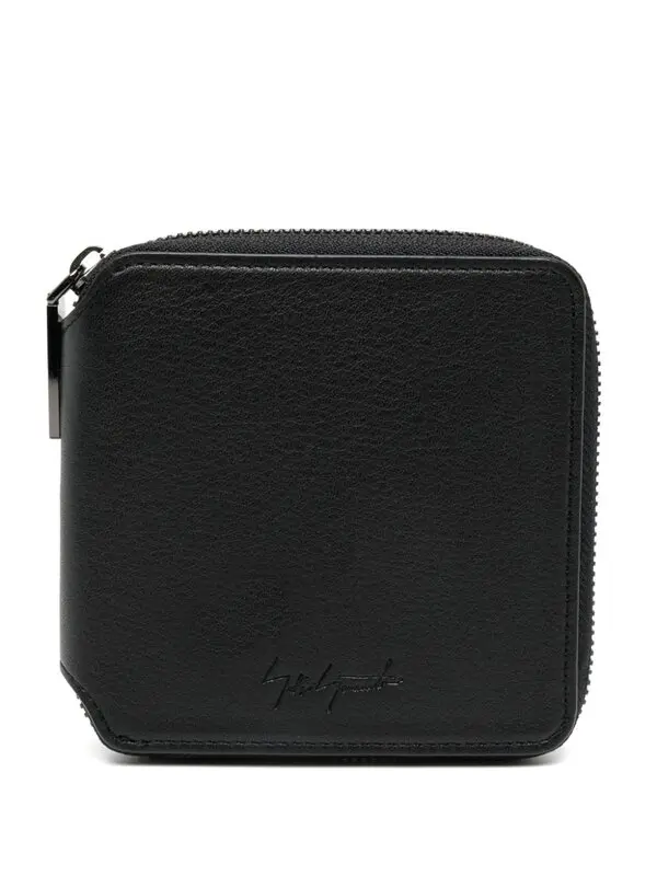 Yohji Yamamoto Leather Wallet - Black