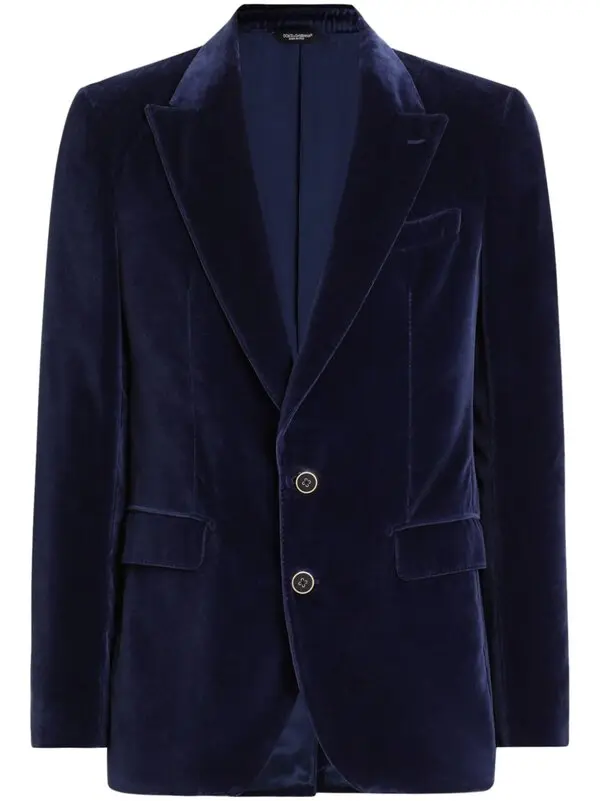 Dolce & Gabbana Velvet Blazer