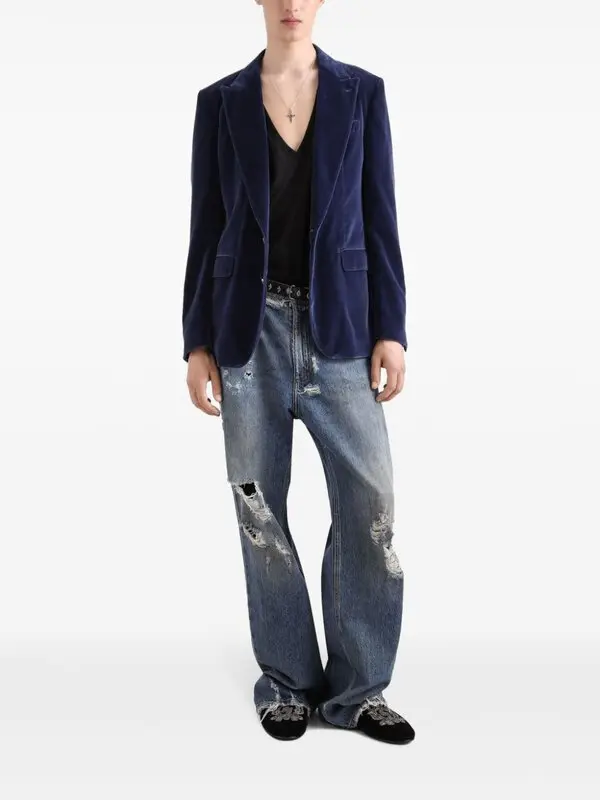 Dolce & Gabbana Velvet Blazer