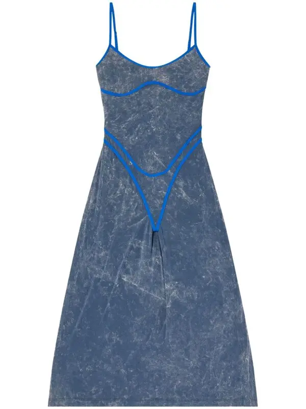 DIESEL® D-wow Midi Dress - Blue
