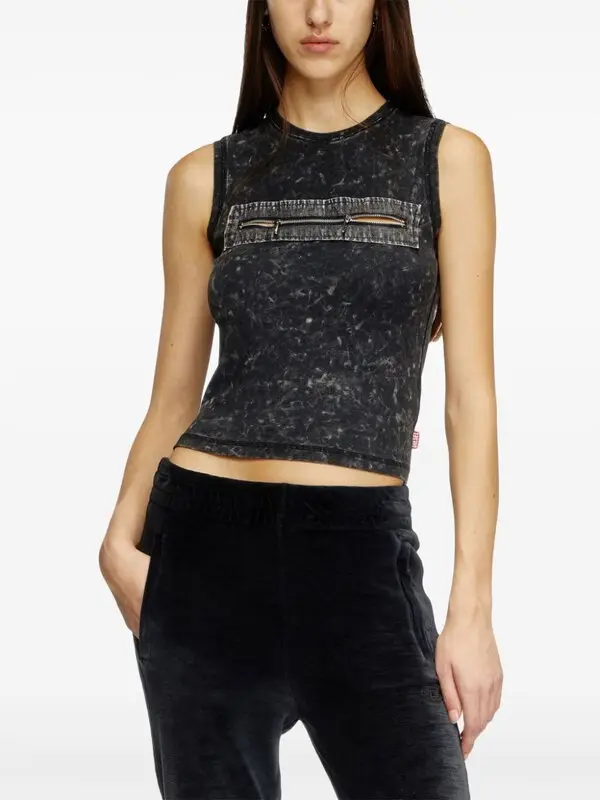 DIESEL® T-arted Tank Top - Black