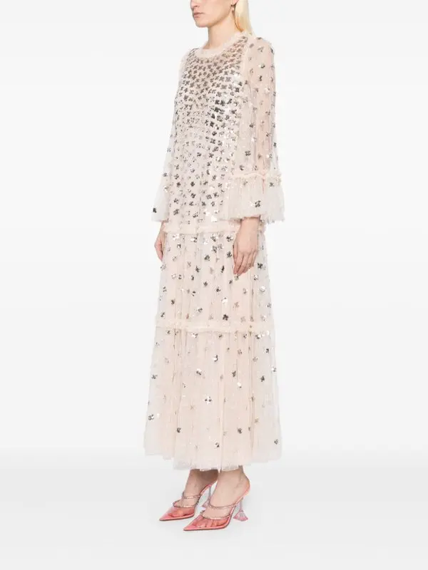 NEEDLE & THREAD Glisten Tiered Gown