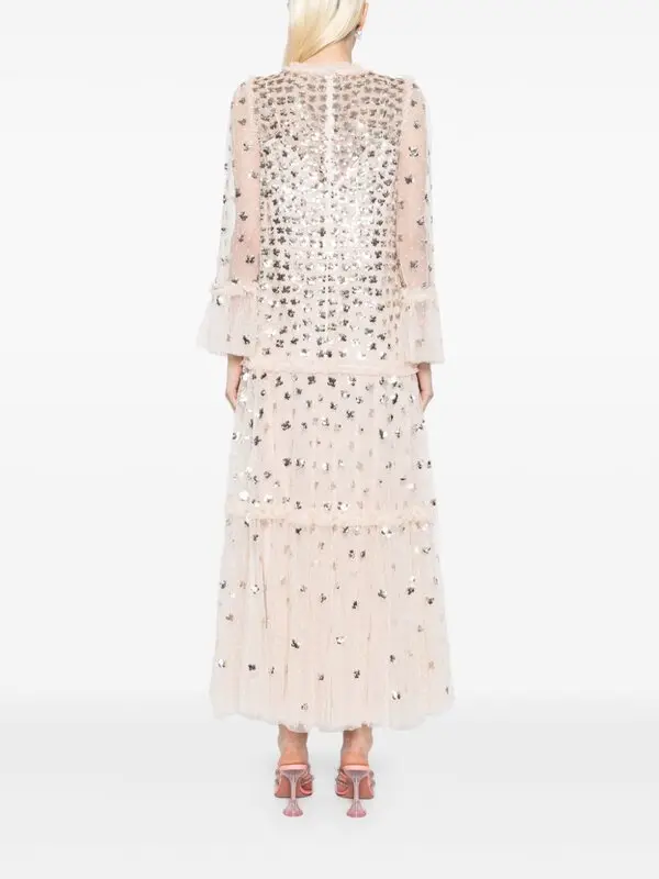 NEEDLE & THREAD Glisten Tiered Gown