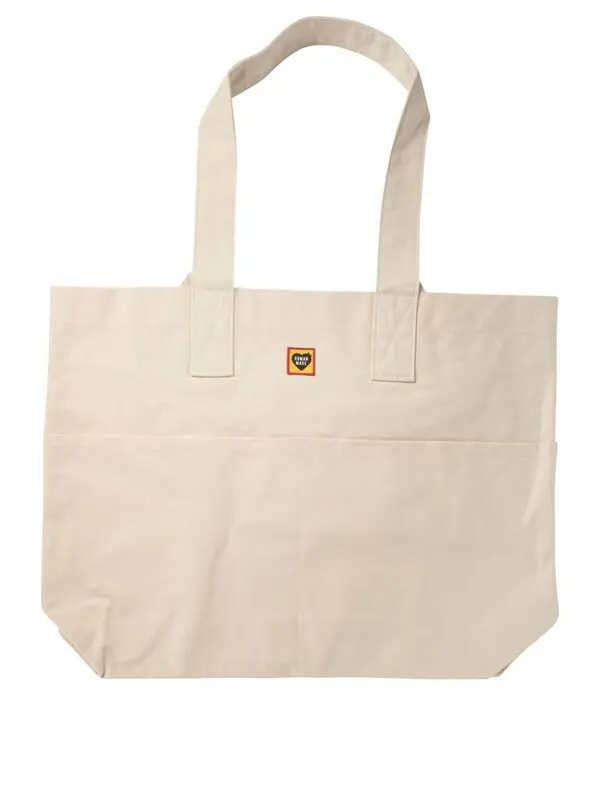 HUMAN MADE Logo Print Tote Bag