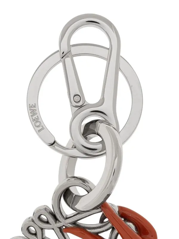 Loewe Octopus Anagram Keyring - Silver | Editorialist