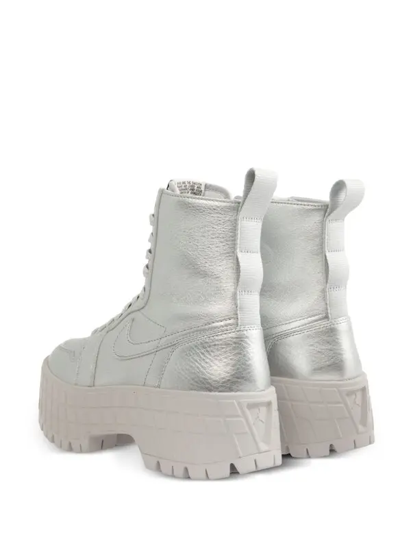 JORDAN Air 1 High Brooklyn Boots - Silver