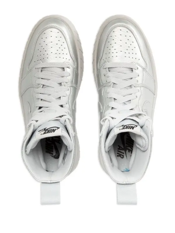 JORDAN Air 1 High Brooklyn Boots - Silver