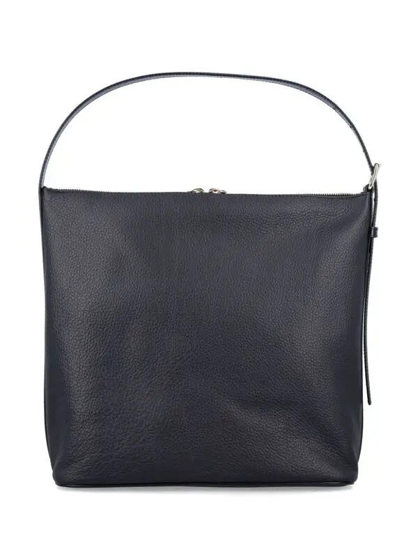 A.p.c. Vera Grained-leather Shoulder Bag - Black