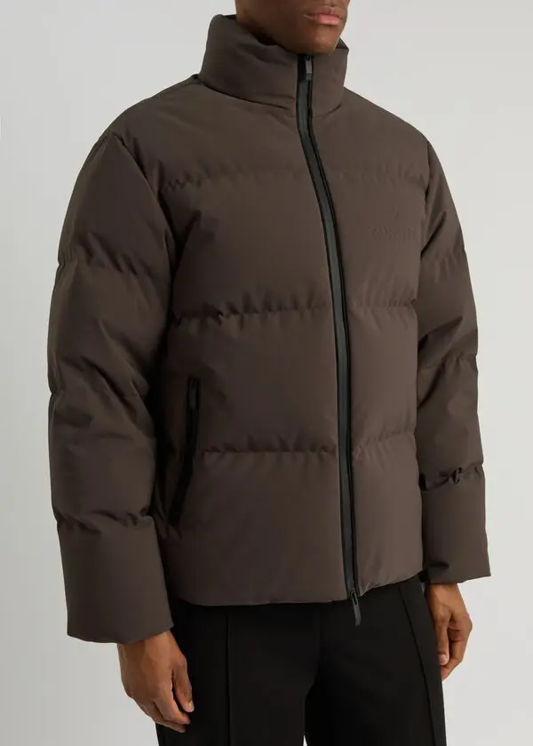 Moncler Misonet Quilted Shell Jacket - Brown