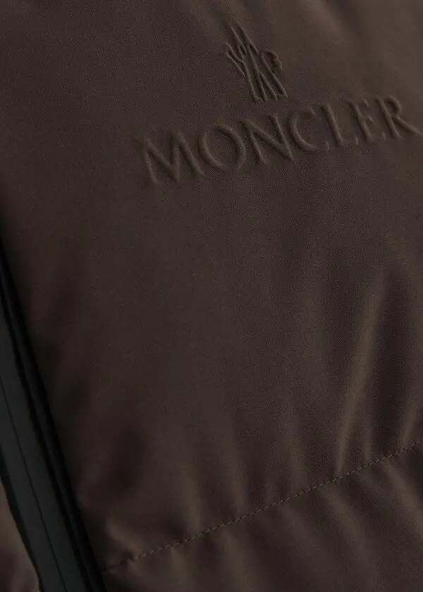 Moncler Misonet Quilted Shell Jacket - Brown